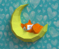 Fox, Papercraft Fox, Papercraft, DIY craft , Paper Model Wall decor ...
