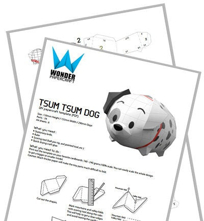 Tsum Tsum Dog – Wonder Ming Studio