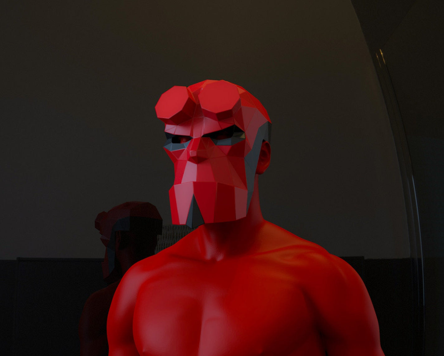 Hellboy Mask – Wonder Ming Studio